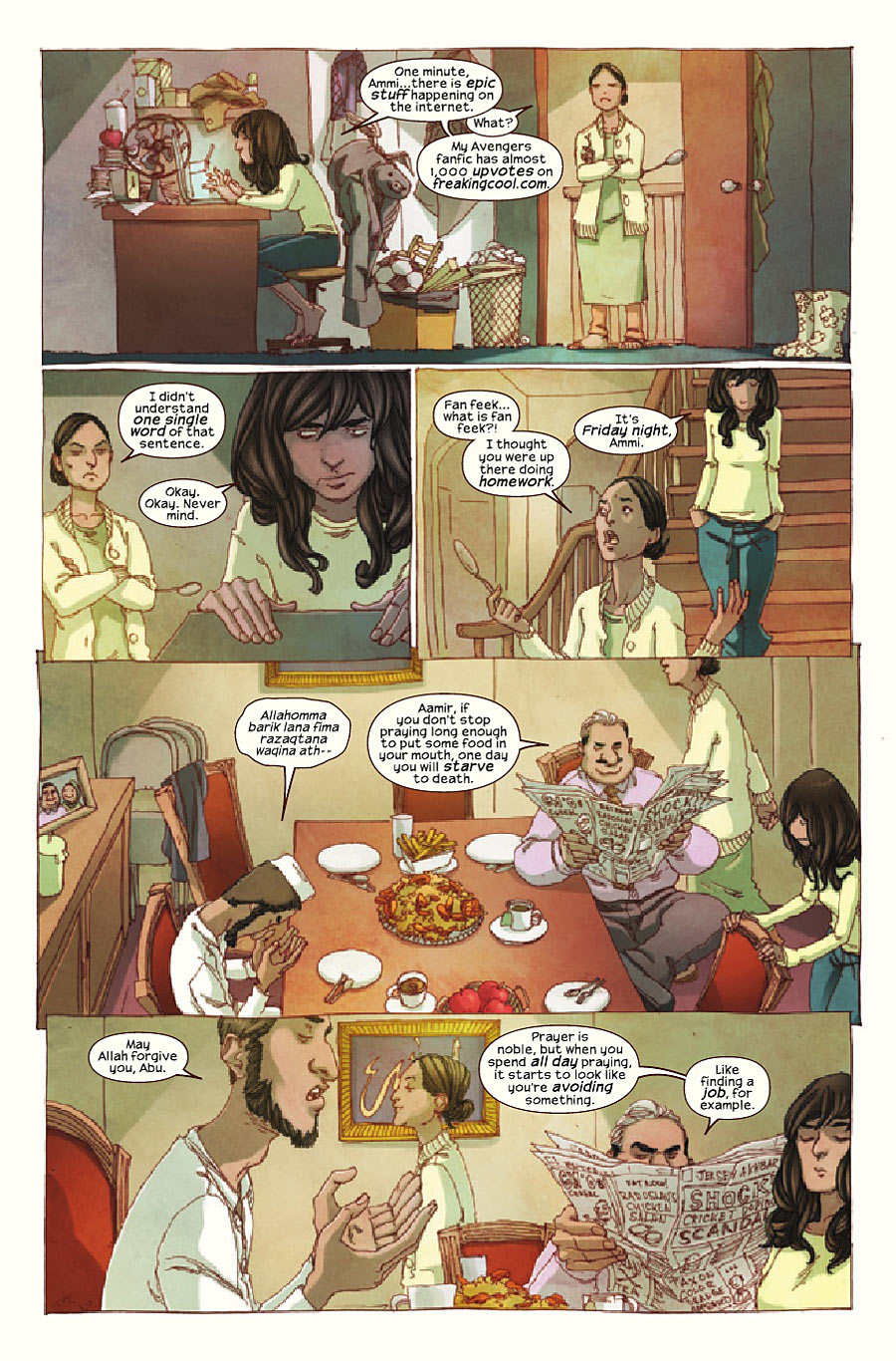 Ms Marvel Vol 1 No Normal S c By G Willow Wilson Adrian Alphona